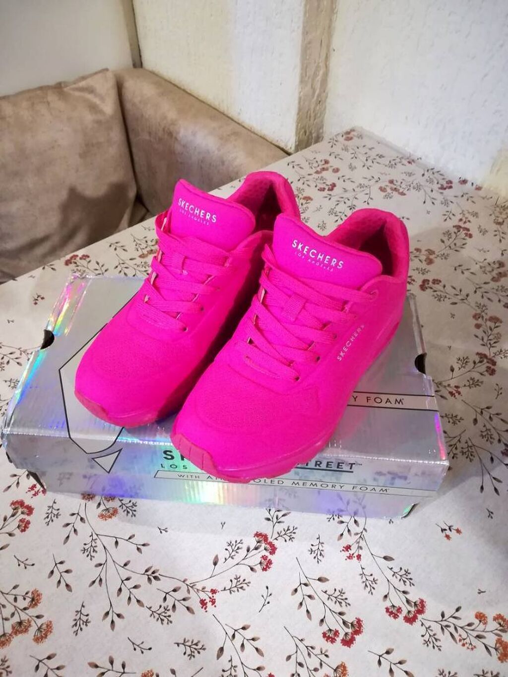 Skechers, 36.5, bоја - Roze