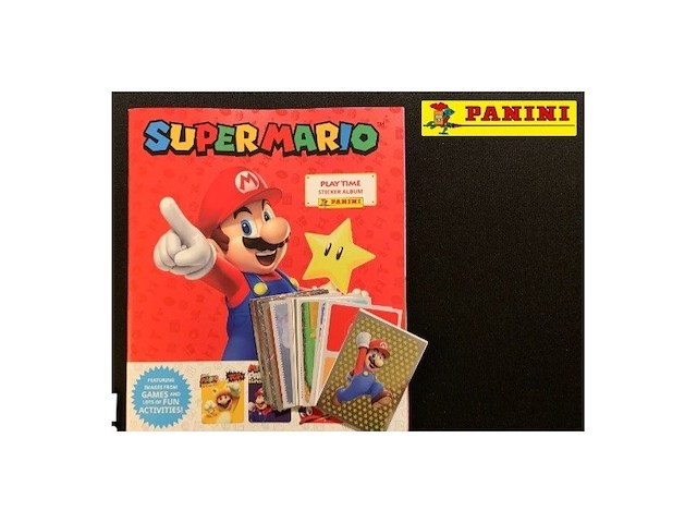 Super Mario, Panini, Album i kompletan set sličica