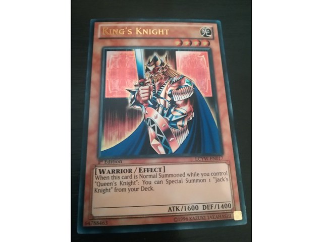 Yu-GI-OH!- King`s Knight (Ultra rare)