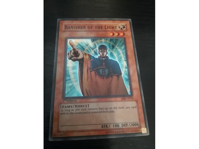 Yu-GI-OH!- Banisher of the Light (Super rare)