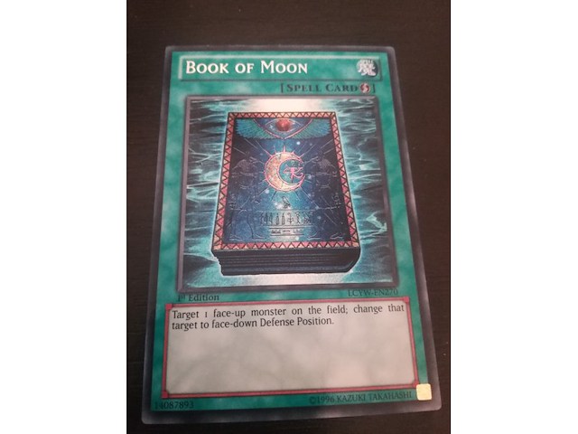 Yu-GI-OH!- Book of Moon (Secret rare)