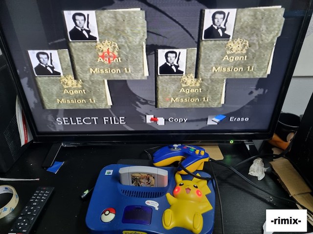 Nintendo 64 N64 Pikachu edition