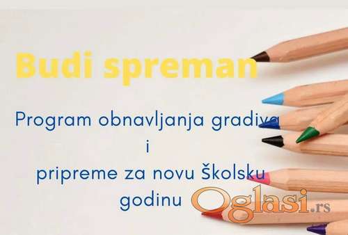 Priprema djaka za polaganje male mature iz HEMIJE