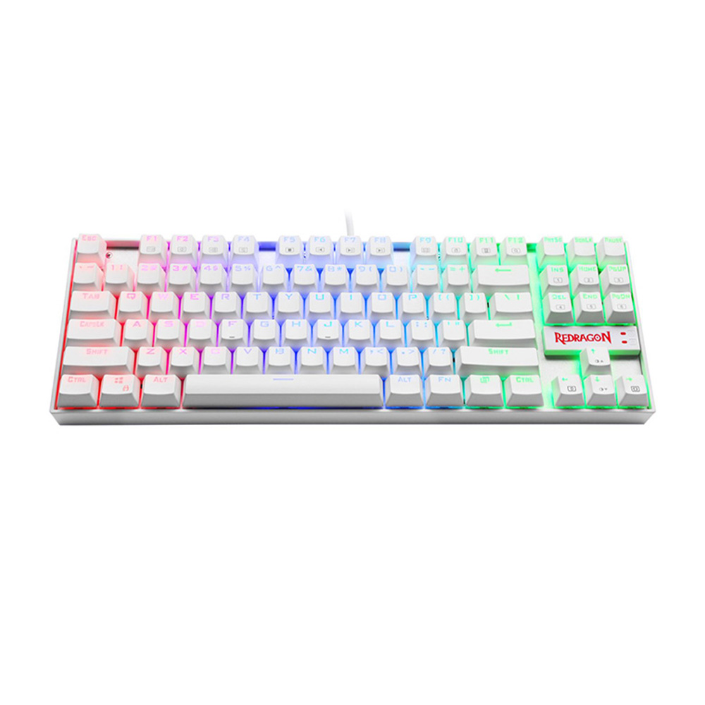 Kumara K552-RGB Mechanical Gaming Keyboard White - Red Switch