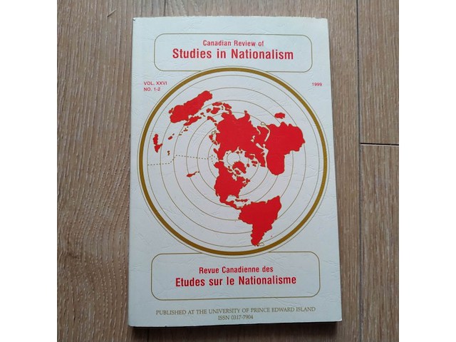 CANADIAN REVIEW OF STUDIES IN NATIONALISM