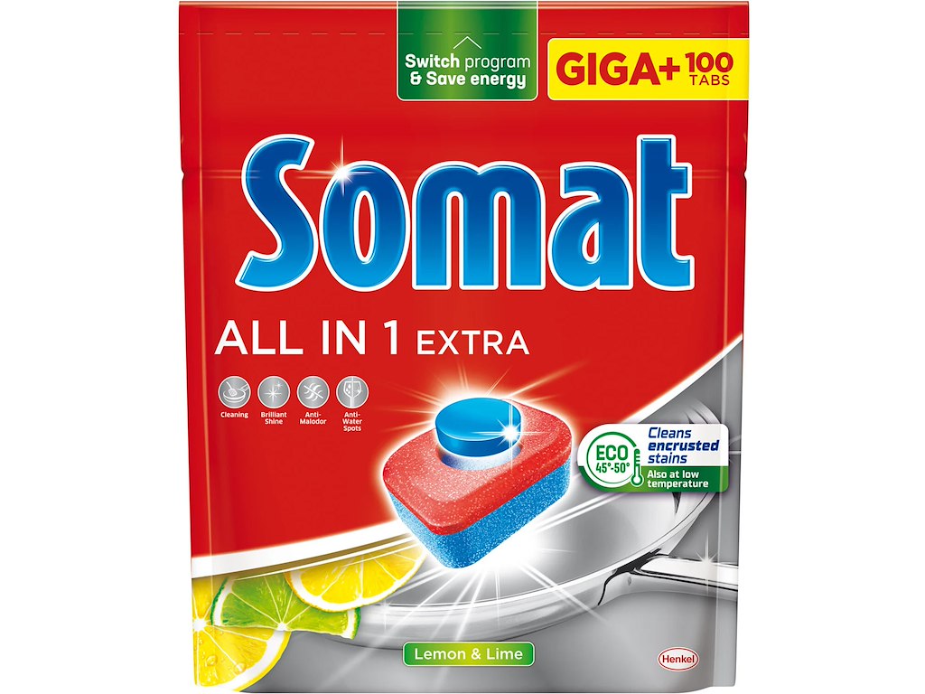 Somat Tablete za pranje posuđa All in One Extra 100/1