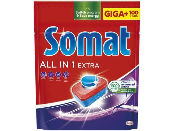 Somat Tablete za pranje posuđa All in One Extra 100/1