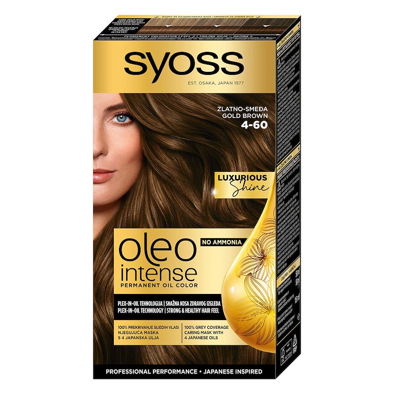 Syoss Oleo boja za kosu 4-60 gold brown Henkel