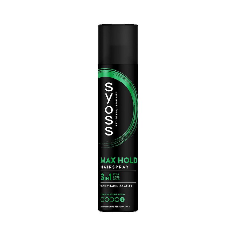 Syoss max hold lak za kosu 300ml