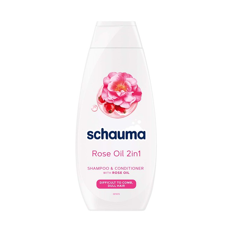 Schauma šampon i regenerator 2u1 rose oil 400ml schauma