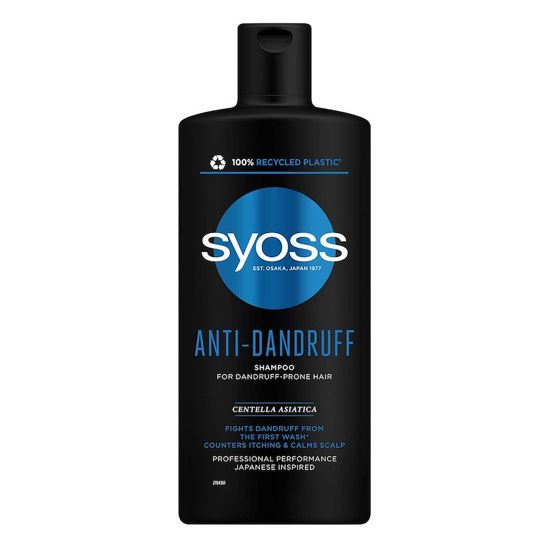 Syoss šampon antidandruff 440ml syoss