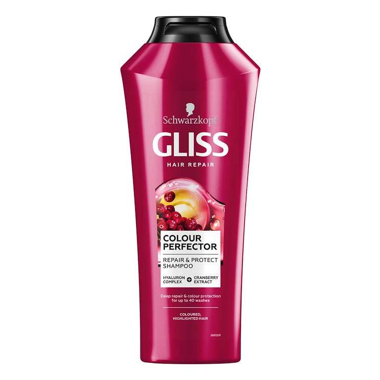 Gliss šampon za kosu ultimate color 400ml gliss
