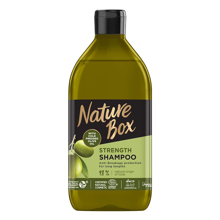 Nature box šampon olive 385ml nature box