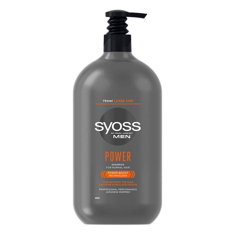 Syoss šampon men power 750ml syoss
