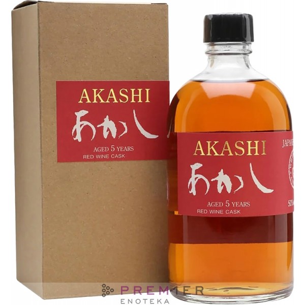 Akashi Single Malt 5YO Red Wine Cask 0.50l