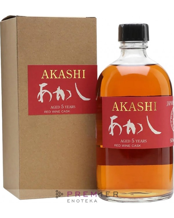 Akashi Single Malt 5YO Red Wine Cask 0.50l