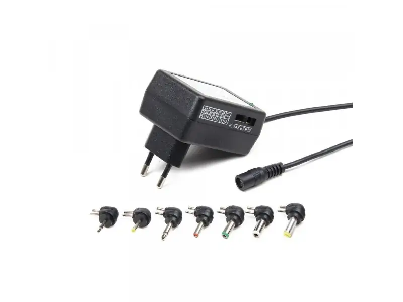 GEMBIRD EG-MC-008 GEMBIRD 12W UNIVERZALNI AC-DC ADAPTER 220V/12W NA 3,4.5,5,6,7.5,9,12V 1A MAX