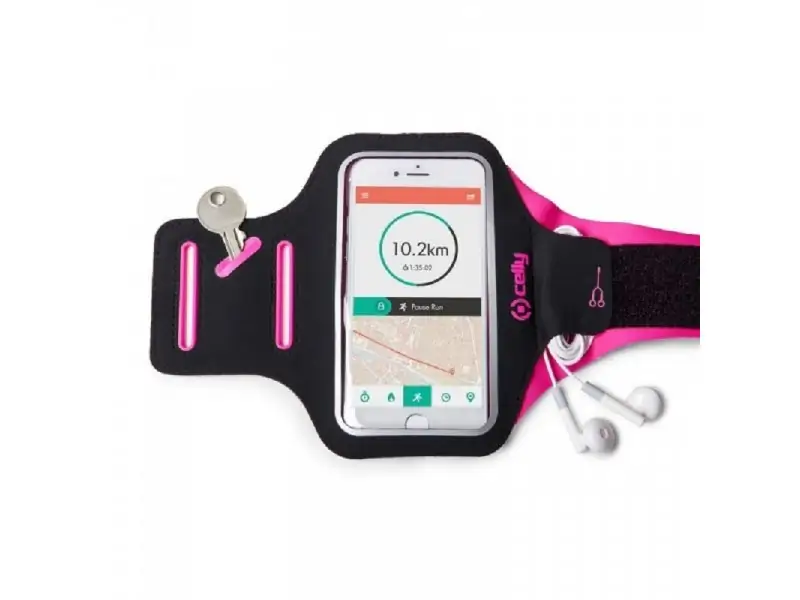 CELLY SPORTSKA FUTROLA ARMBAND ZA MOBILNI TELEFON U PINK BOJI