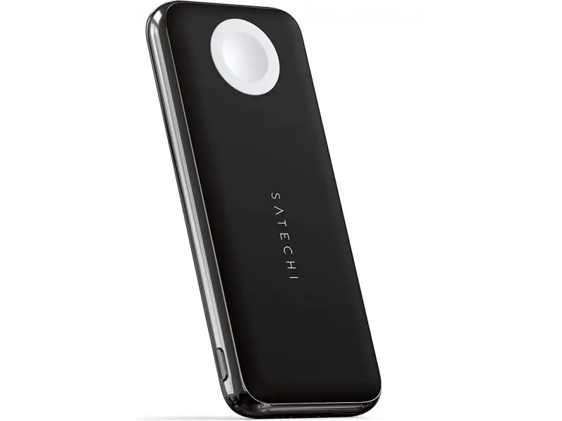 SATECHI QUATRO WIRELESS POWER BANK QI WIRELESS SPACE GREY ( ST-UC10WPBM)