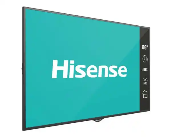 HISENSE 86BM66AE 4K UHD Digital Signage Display - 247 Operation