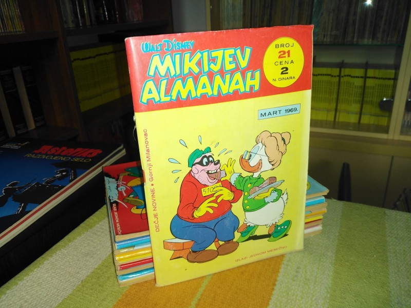 MIKIJEV ALMANAH broj 21 (drugi primerak)