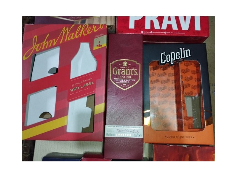 Kartonske kutije od zestokih pica lot 5