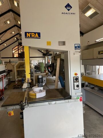 HEAVY DUTY BANDSAW
AGAZZANI NRA 800 + 220