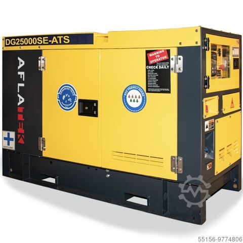 Tiha voda ohlađen dizel generator
Aflatek DGW25000SE ATS