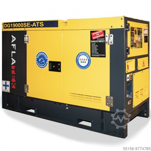 Dizel generator max napajanje 15,4kW
Aflatek DGW19000SE ATS