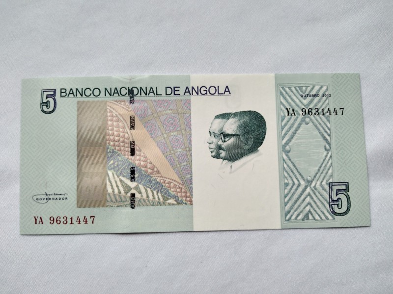 Angola 5 kvanza,2012 god.UNC