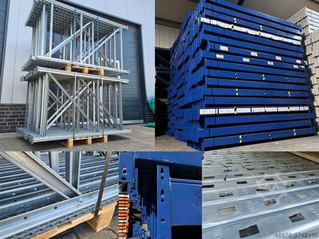 Polica za stalak za palete High Rack
Bito PL 38/ 14,85 lfm./ Ständer: 2.030 x 1.100 mm/ Traversen: 3.600 mm