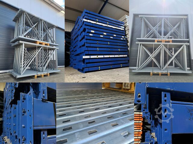 Polica za stalak za palete High Rack
Bito PL 38/ 14,85 lfm./ Ständer: 2.475 x 1.300 mm/ Traversen: 3.600 mm