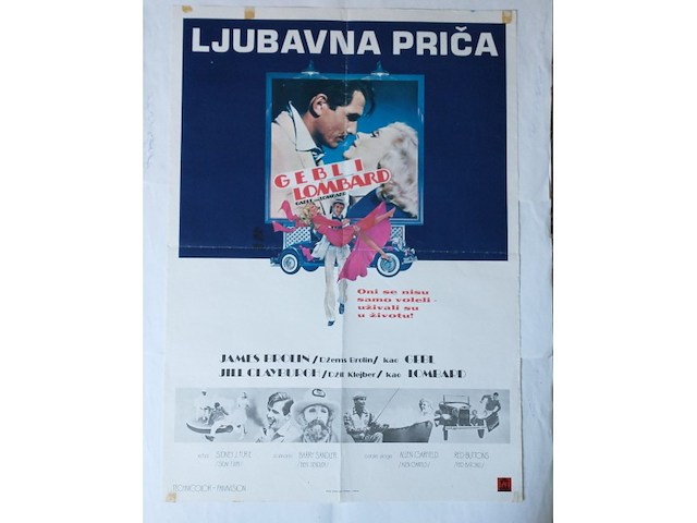 filmski plakat LJUBAVNA PRIČA