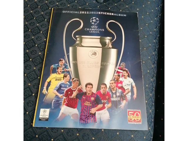 prazan album Champions League 2011-2012