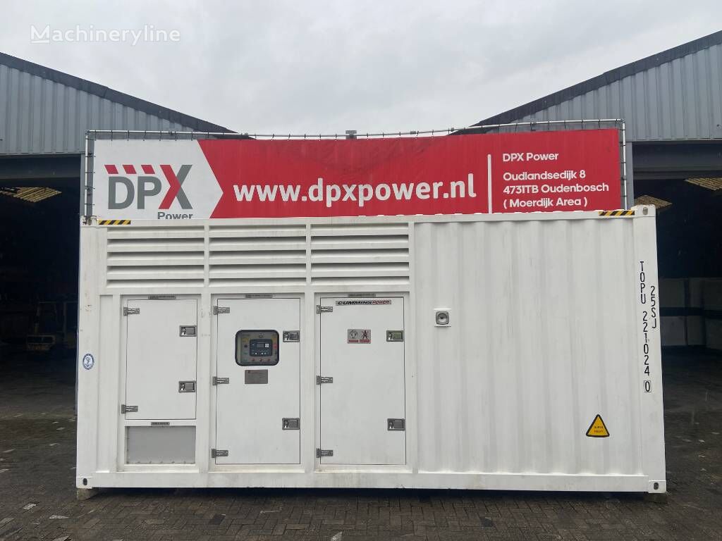 Novi Cummins KTA38-G5 - 1100 kVA Generator - DPX-18815 diesel generator