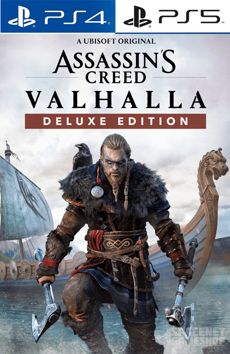 ASSASSINS CREED VALHALLA - DELUXE EDITION PS4/PS5