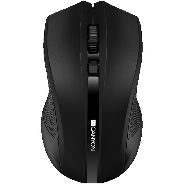 CANYON MW-5 2.4GHz wireless Optical Mouse with 4 buttons, DPI 80012001600, Black