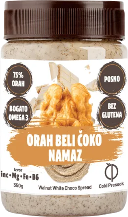 Cold Pressok
ORAH BELI ČOKO NAMAZ, 350 g