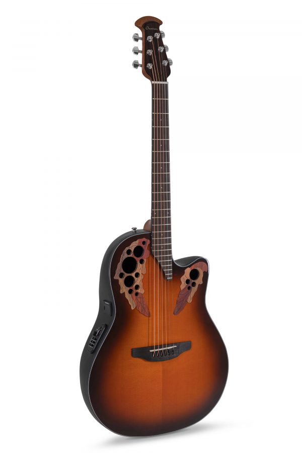 OVATION CE44P-8TQ CELEBRITY ELITE EXOTIC MID-CUTAWAY – Ozvučena akustična gitara