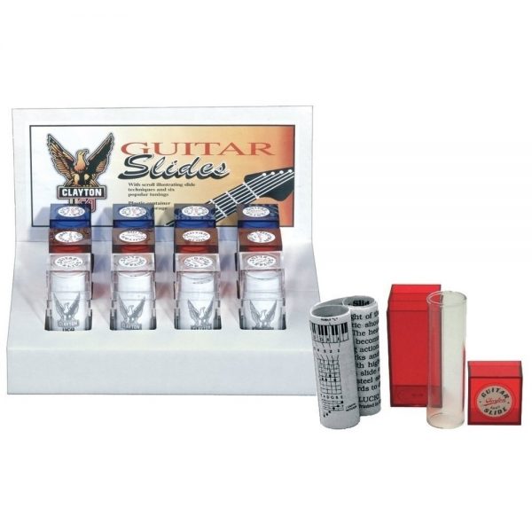 CLAYTON Bottleneck/Slide Glass Small Wall – Slajd za gitaru, stakleni