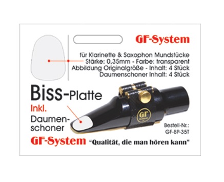 Gewa GF-System – Zaštitna nalepnica za usnik i prste