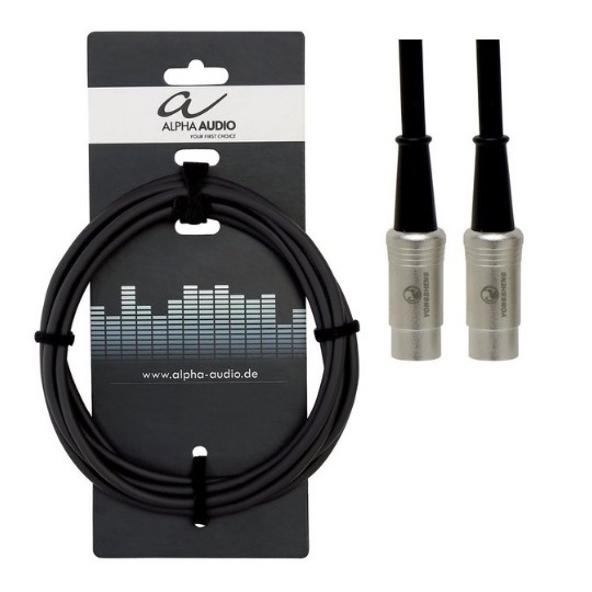 ALPHA AUDIO Midi cable PRO Line – Midi kabel, mono, 6m