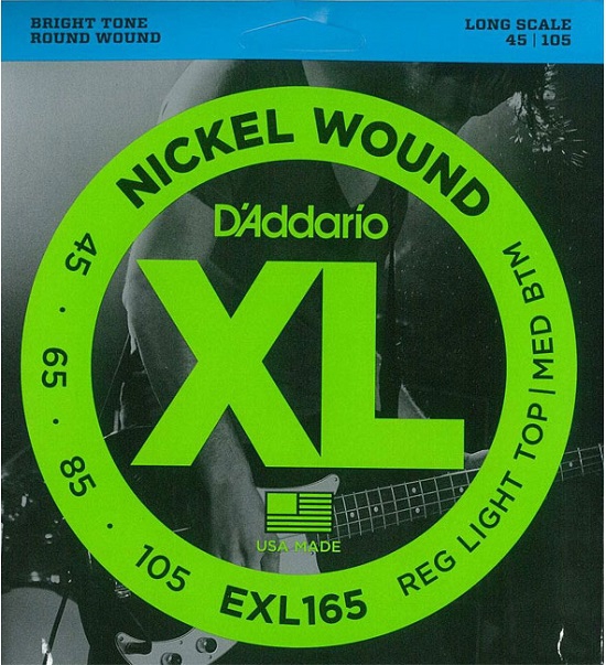 D’ADDARIO EXL165 4-String – Set žica za bas gitaru