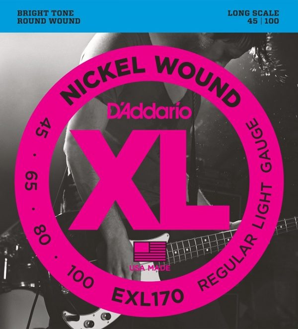 D’ADDARIO EXL170 4-String – Set žica za bas gitaru