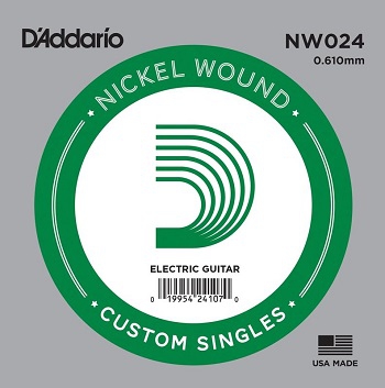 D’ADDARIO NW024 – Pojedinačna žica za električnu gitaru