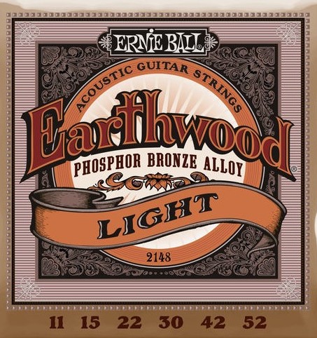 ERNIE BALL EARTHWOOD 2148 Phosphor Bronze Light – Set žica za akustičnu gitaru