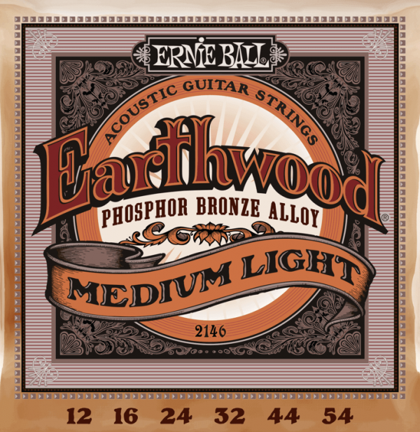 ERNIE BALL EARTHWOOD 2146 Phosphor Bronze Medium Light – Set žica za akustičnu gitaru