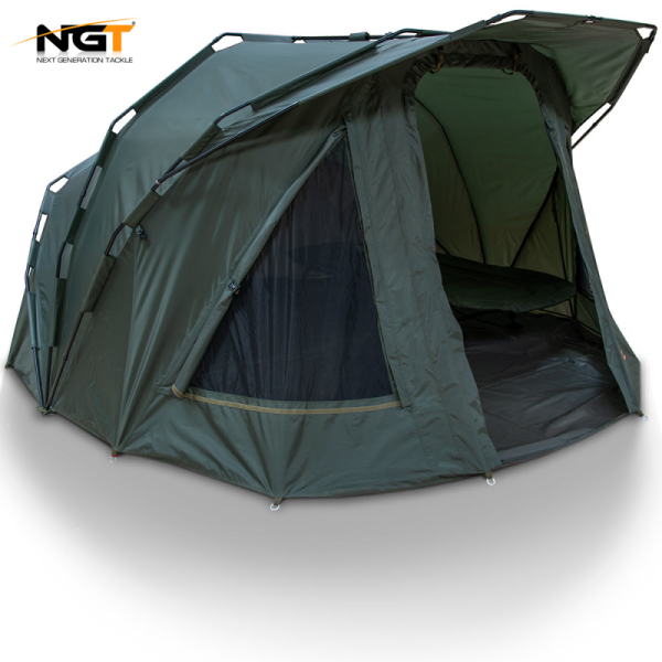 NGT Šator XL Fortress with Hood – 5000mm Super Sized 2 Man Bivvy