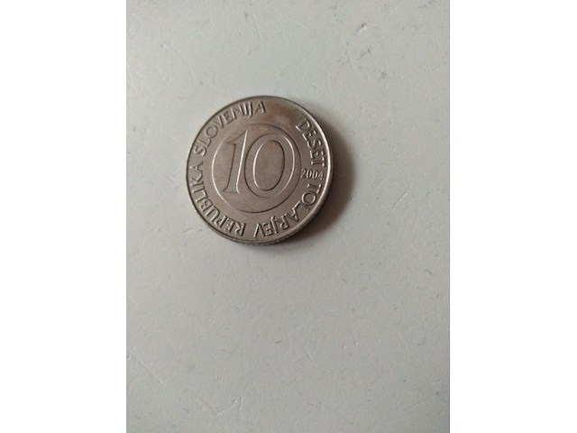 10 tolara Slovenija, 2004.