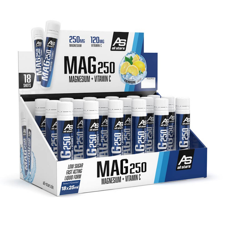 MAG 250 pure liquid, 450ml - 18 ampula